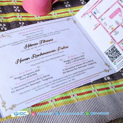 Undangan Pernikahan Model Hilmia – Mediaprint