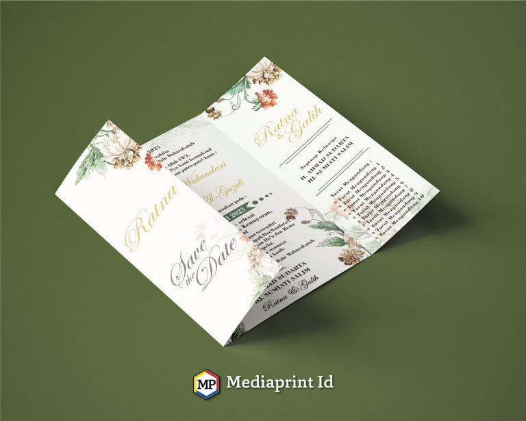 Undangan Custom Minimalis (TF-01) – Mediaprint