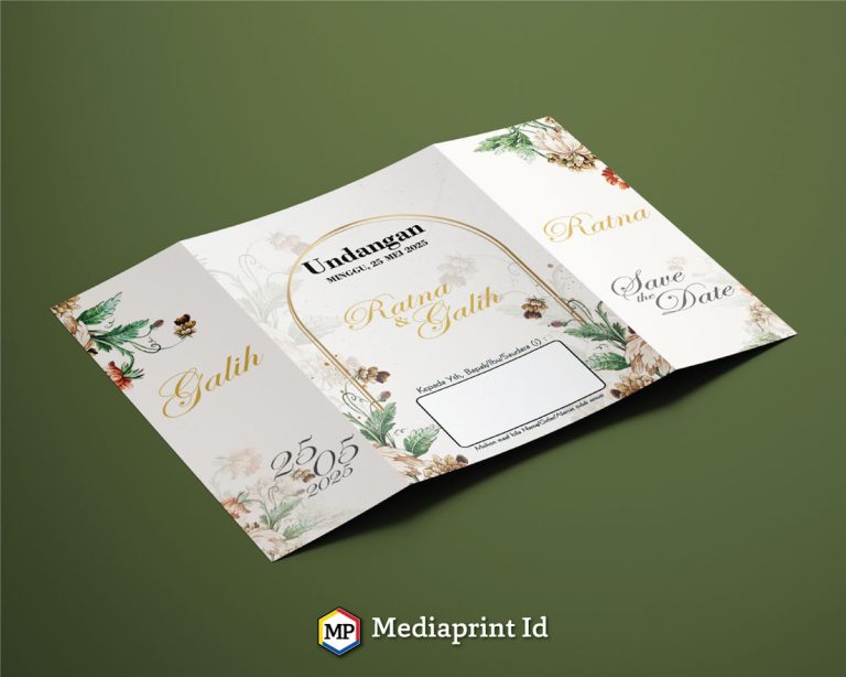 Undangan Custom Minimalis (TF-01) – Mediaprint