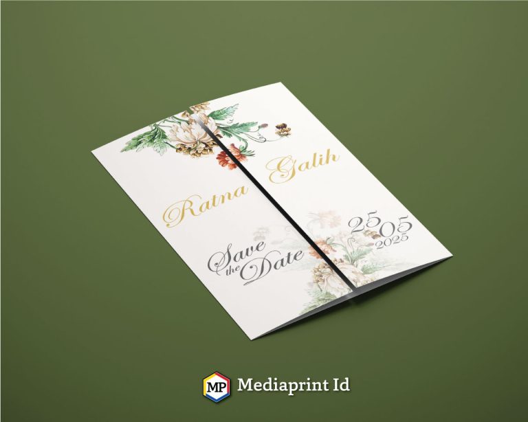 Undangan Custom Minimalis (TF-01) – Mediaprint